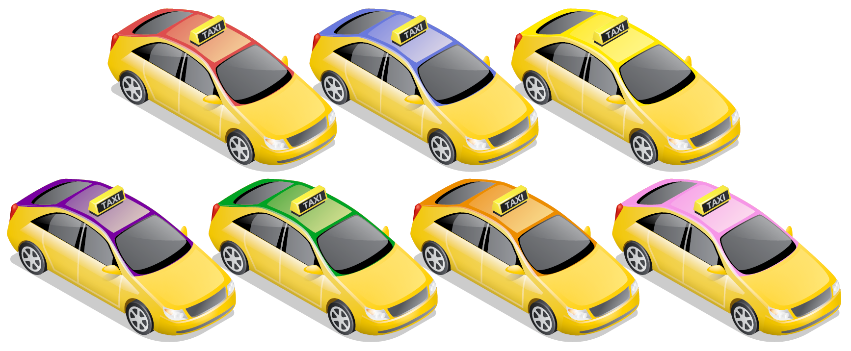 The Different Colour Roofs of Dubai Taxis and What They Mean - Dubai ...
