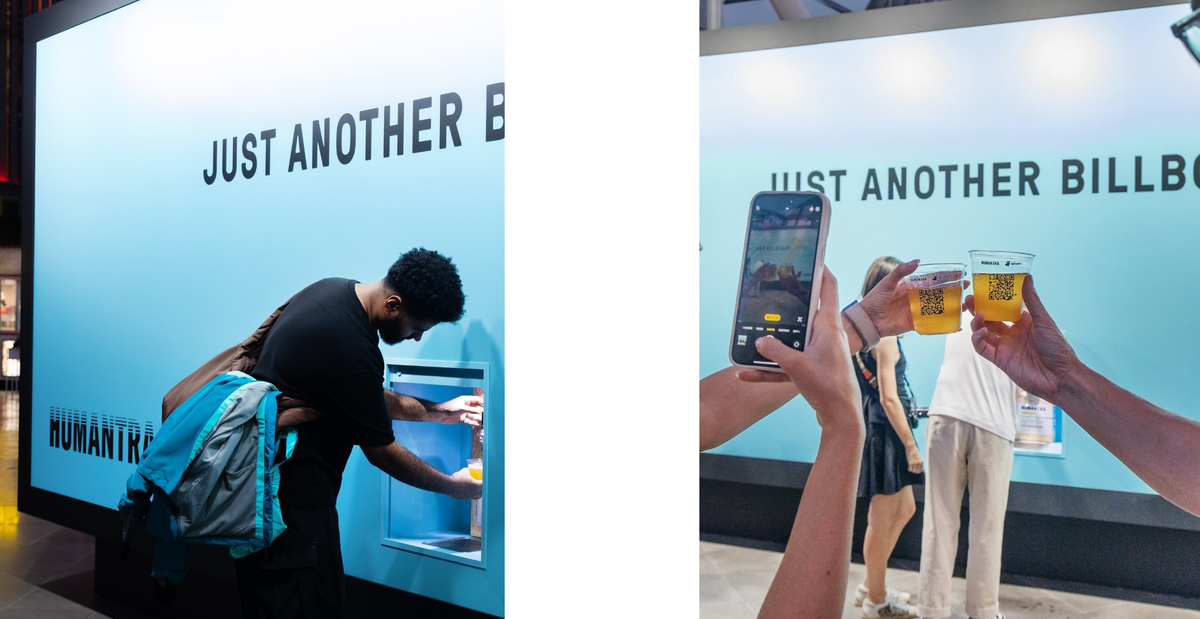 Deliveroo & Humantra’s Drinkable Billboard: A Groundbreaking Innovation ...